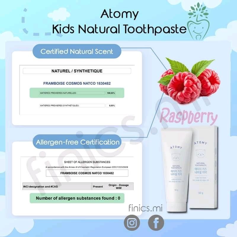 Atomy Kids Toothbrush & Toothpaste, Beauty & Personal Care, Oral Care ...