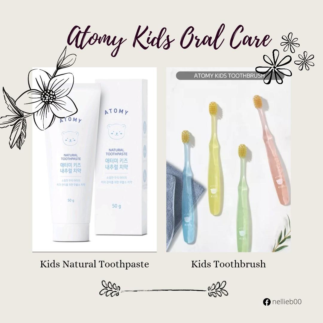 Atomy Kids Toothbrush & Toothpaste, Beauty & Personal Care, Oral Care ...
