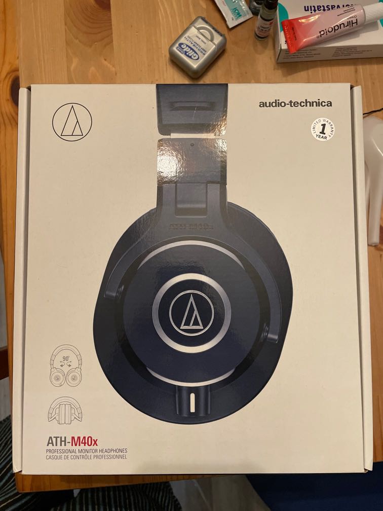 Audio Technica ATH-M40X, Audio, Headphones & Headsets on Carousell