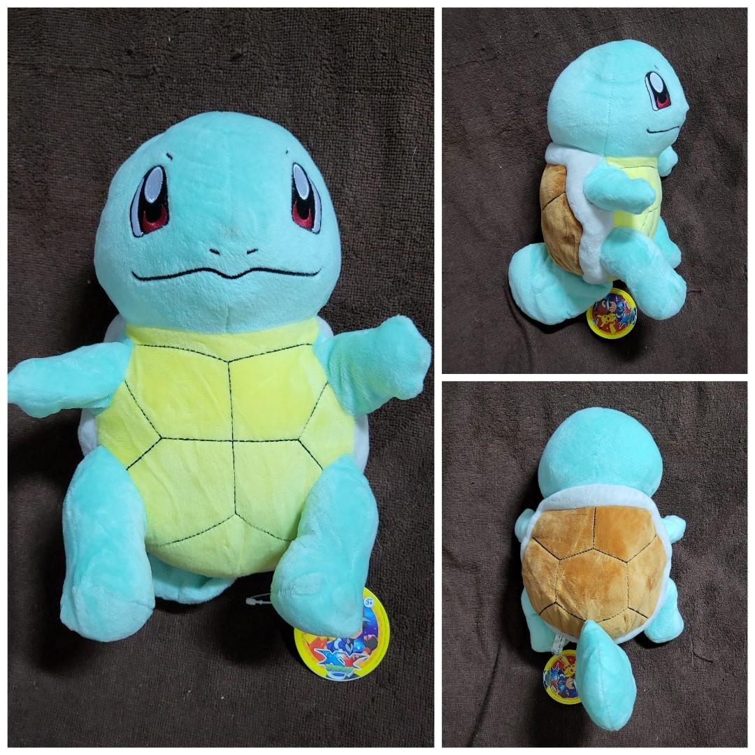 Authentic Nintendo Pokemon Squirtle Beanie Plush Marshmallow Soft Toy ...