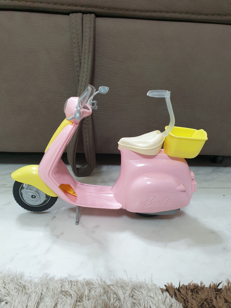 Barbie motorbike, Babies & Kids, Babies & Kids Fashion on Carousell