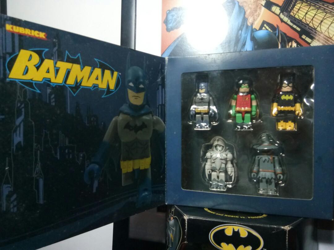 Batman 5pcs Kubrick Set DC Comics (Batman Robin Batgirl Scarecrow ...