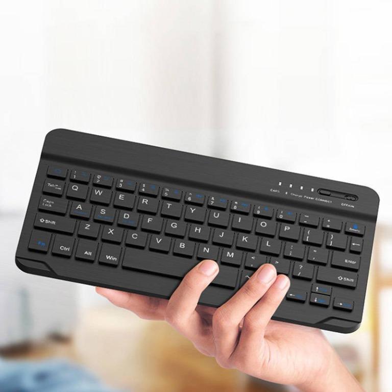 Bluetooth Keyboard Slim Design Universal Wireless For Windows MAC ...
