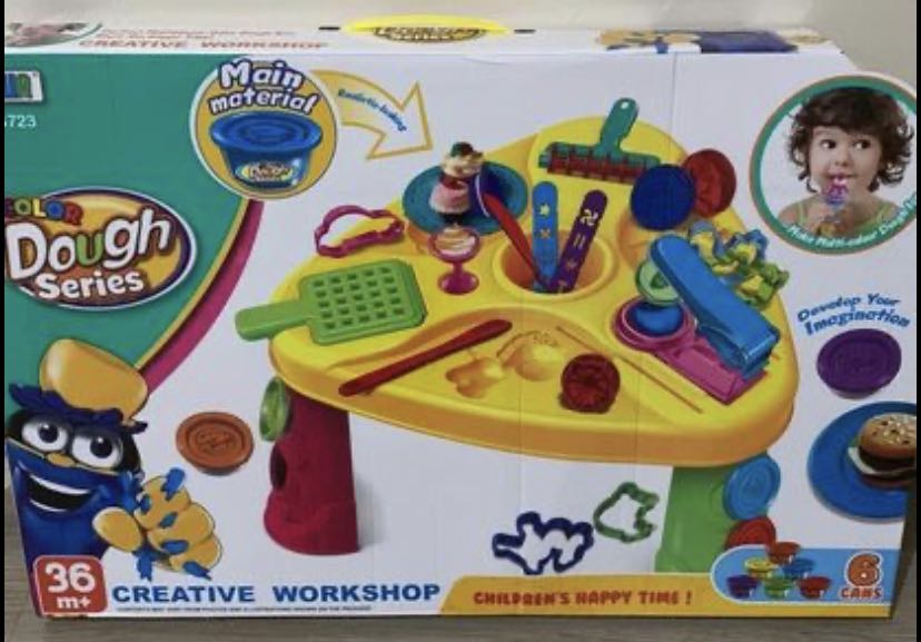 Brand New Play Dough Table, Hobbies & Toys, Toys & Games on Carousell