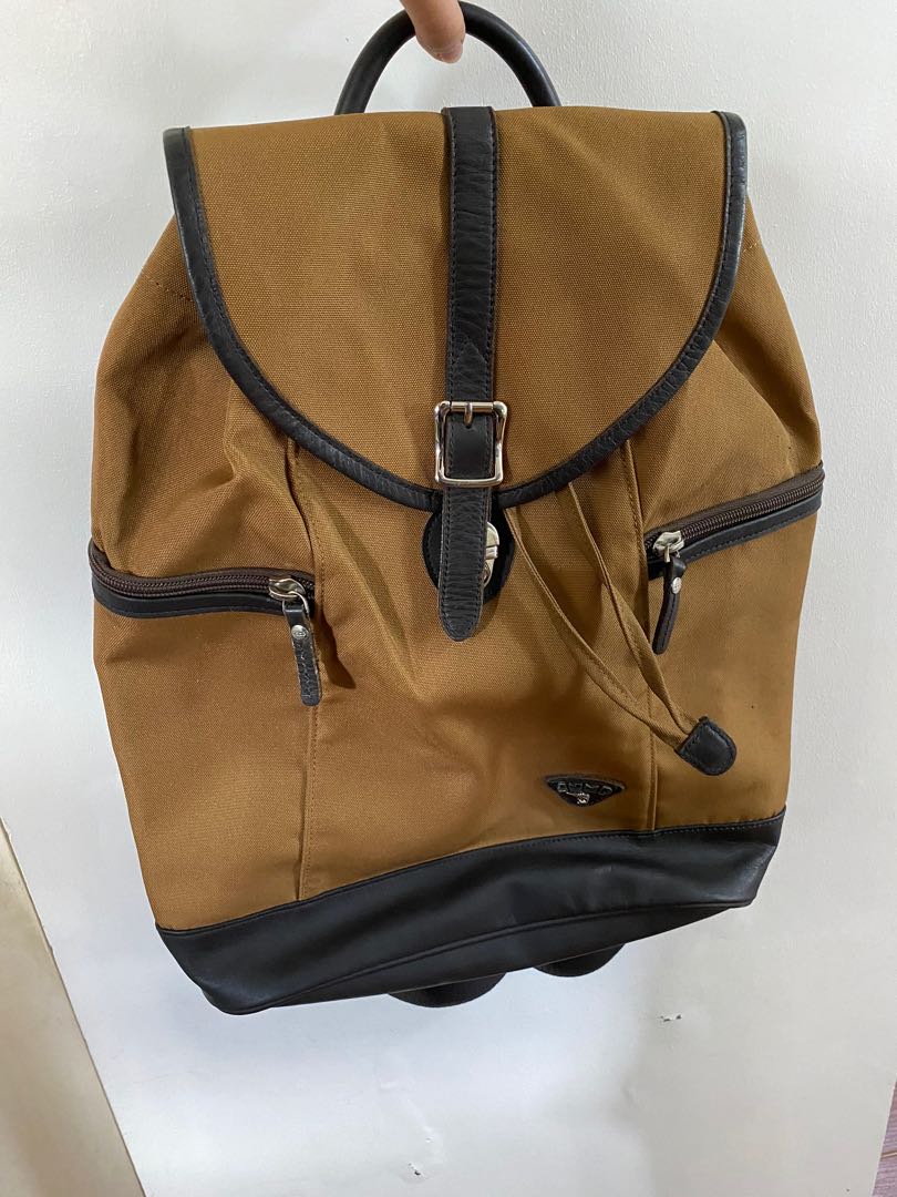 Brown Jump backpack, Women's Fashion, Bags & Wallets, Backpacks on ...