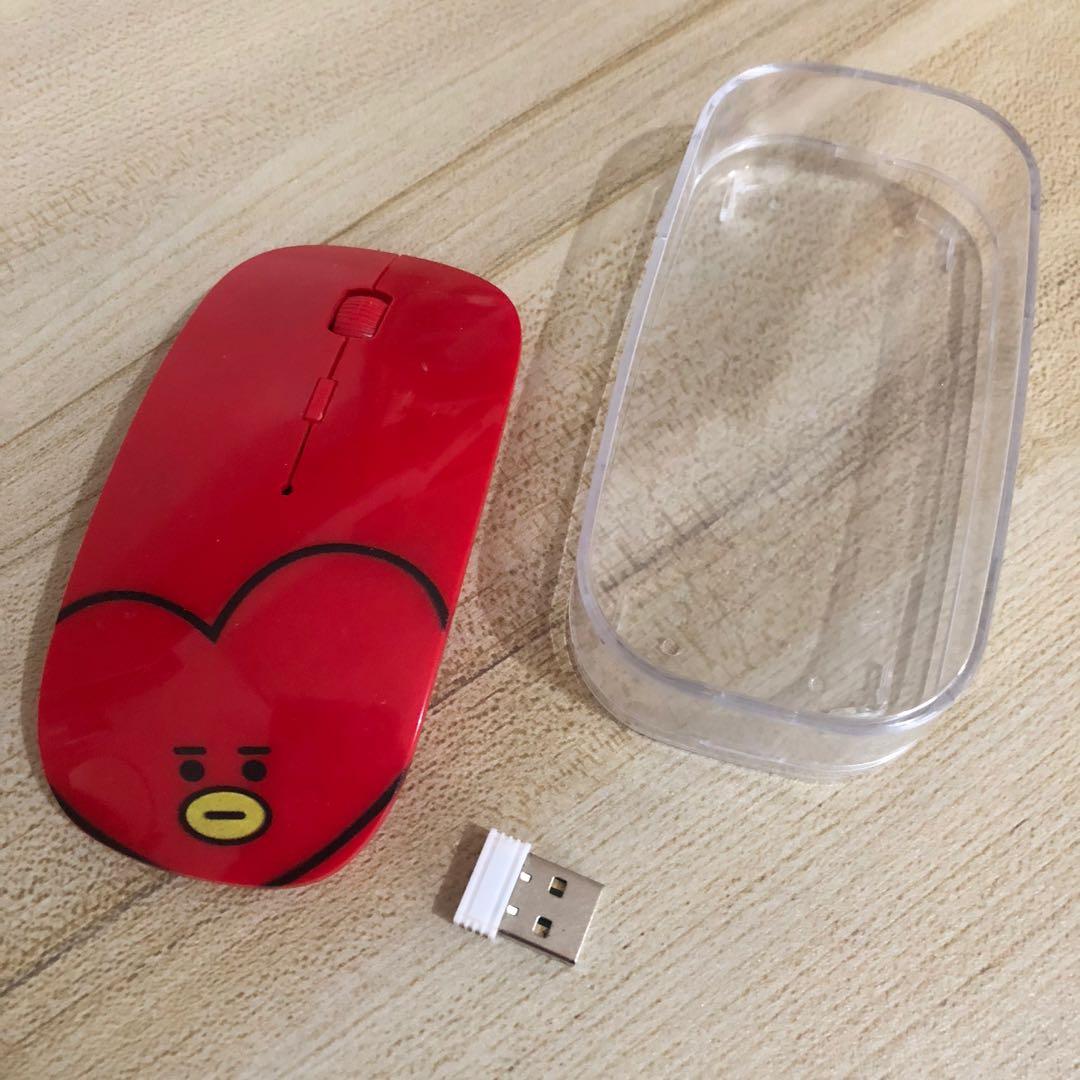 BT21 Tata Wireless Bluetooth Mouse, Hobbies & Toys, Memorabilia ...