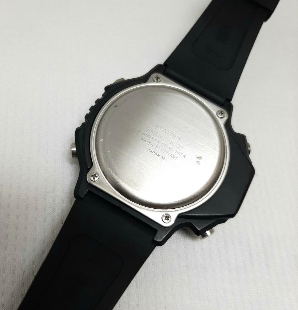 Casio ATL6000 Twin Sensor Altimeter Temperature Barometer Made In Japan ...