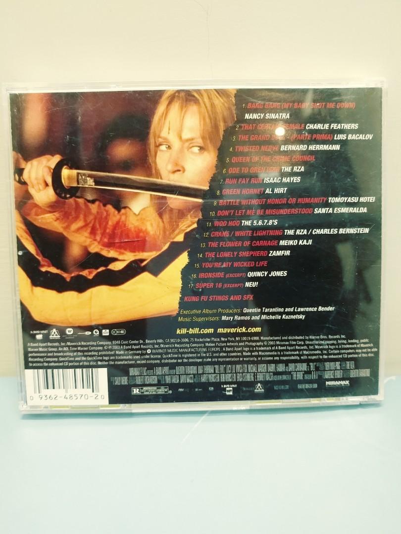 CDs: Kill Bill OSt & Olivia Newton Jhon, 興趣及遊戲, 音樂樂器 & 配件, 音樂與媒體 - CD 及 ...