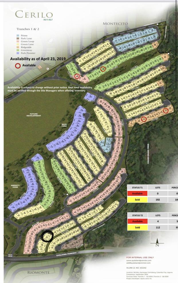 CERILO NUVALI PARKLANE LOT SUPER RUSH SALE, Property, For Sale, Lot on ...