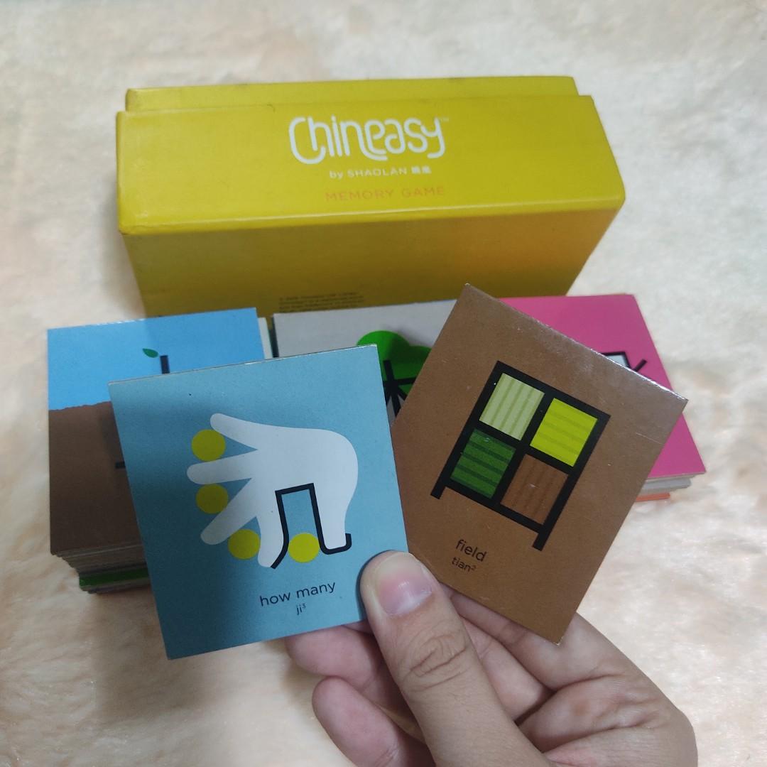 Chineasy Memory Game Flash Cards (Chinese), Hobbies & Toys, Stationary ...