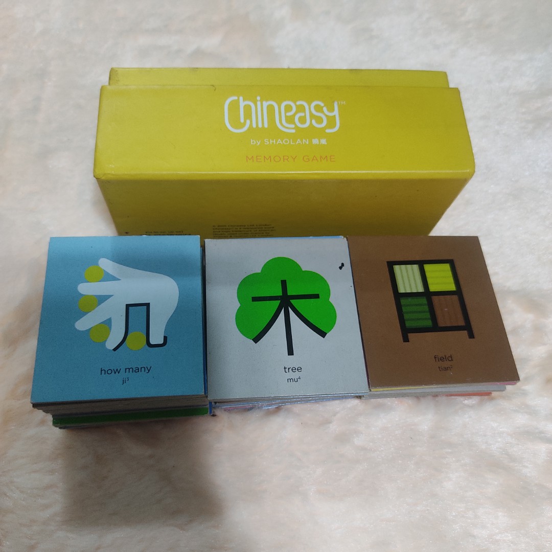 Chineasy Memory Game Flash Cards (Chinese), Hobbies & Toys, Stationary ...