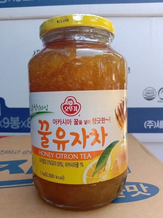 Honey Citron Tea 1 kg in jar, Food & Drinks, Other Food & Drinks on ...