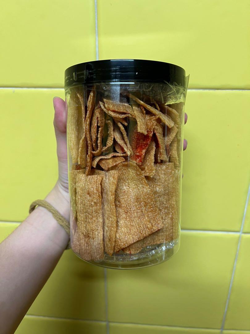 CNY SNACKS FRIED ARROWHEAD CRABMEAT DRIED FISH FILLET, Food & Drinks ...