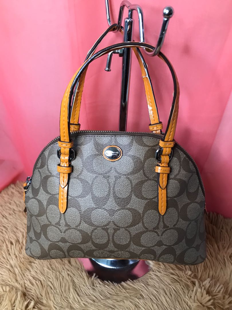 Coach Mini Alma, Women's Fashion, Bags & Wallets, Shoulder Bags on ...
