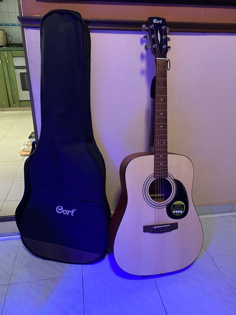 Cort Acoustic Guitar, Hobbies & Toys, Music & Media, Musical ...