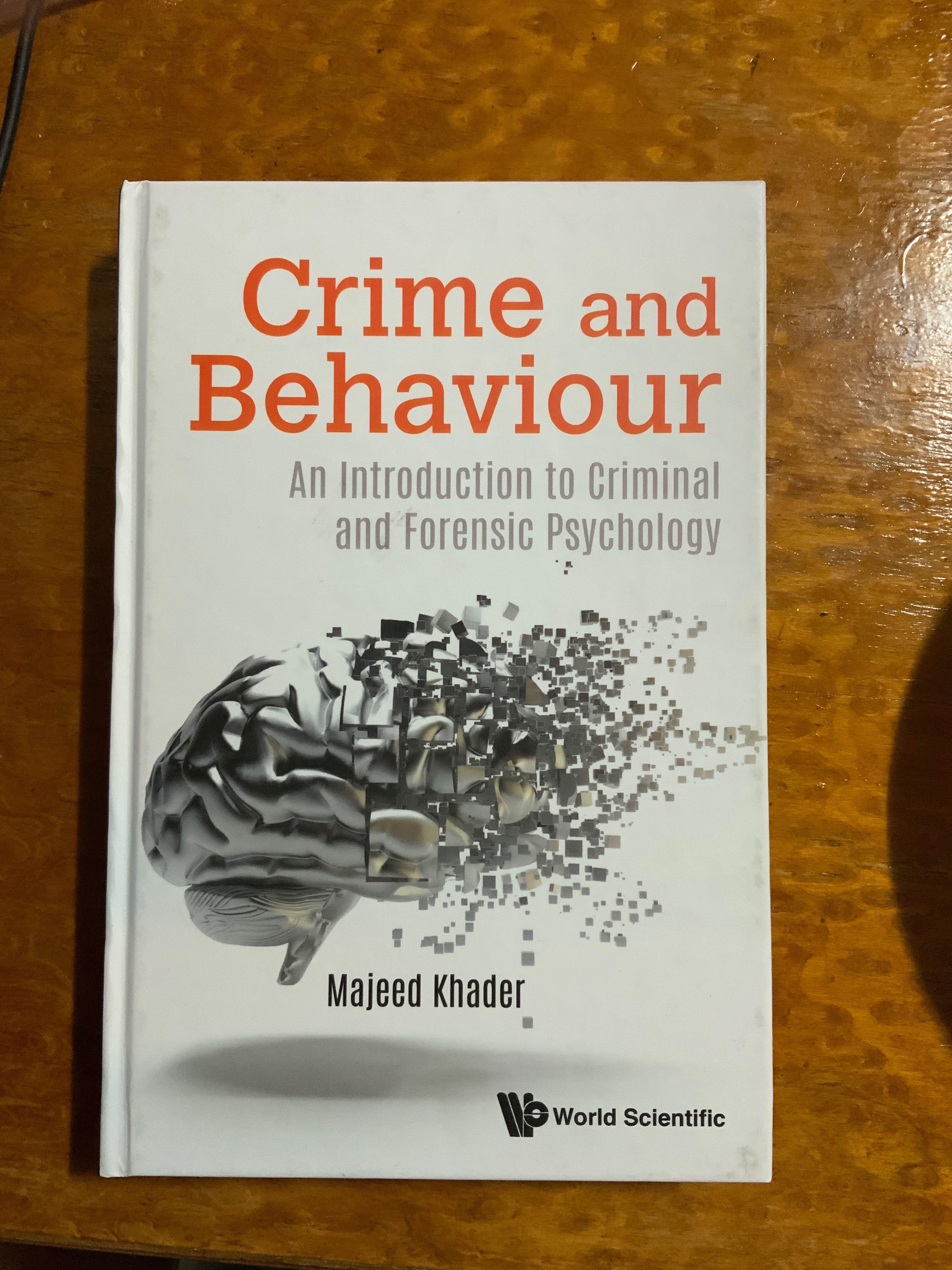 Crime and Behaviour Forensic Psychology Textbook An introduction to ...