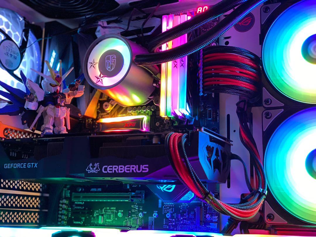 Custom Rig RGB gaming pc, Computers & Tech, Desktops on Carousell