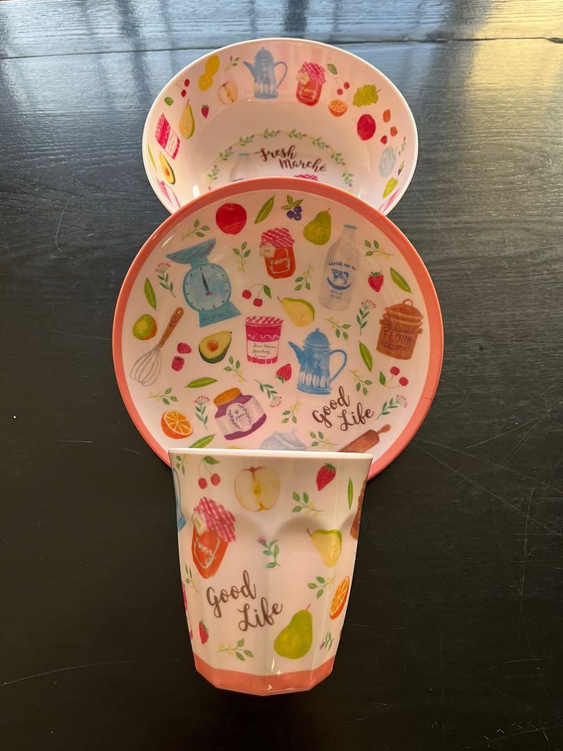 Daiso tableware set, Furniture & Home Living, Kitchenware & Tableware ...