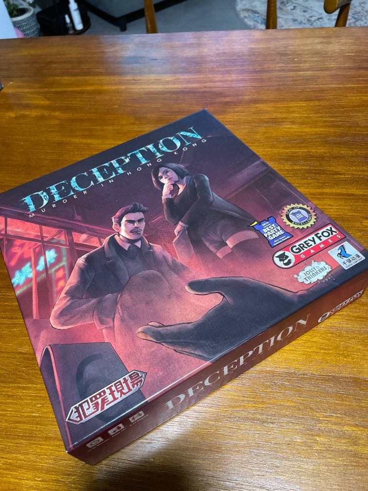 Deception boardgame, Hobbies & Toys, Toys & Games on Carousell