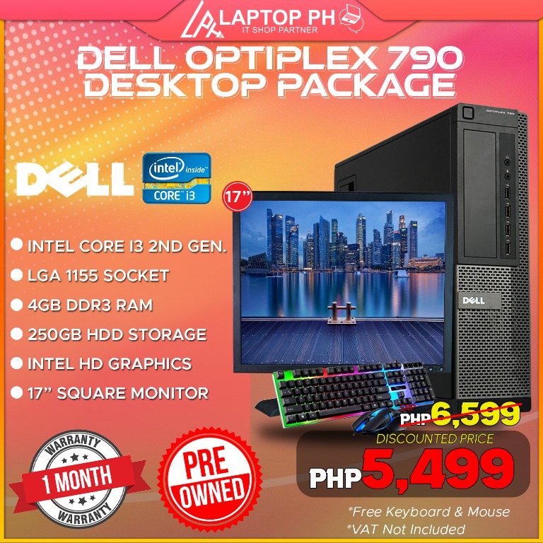 DELL OPTIPLEX DESKTOP PACKAGE, Computers & Tech, Desktops on Carousell