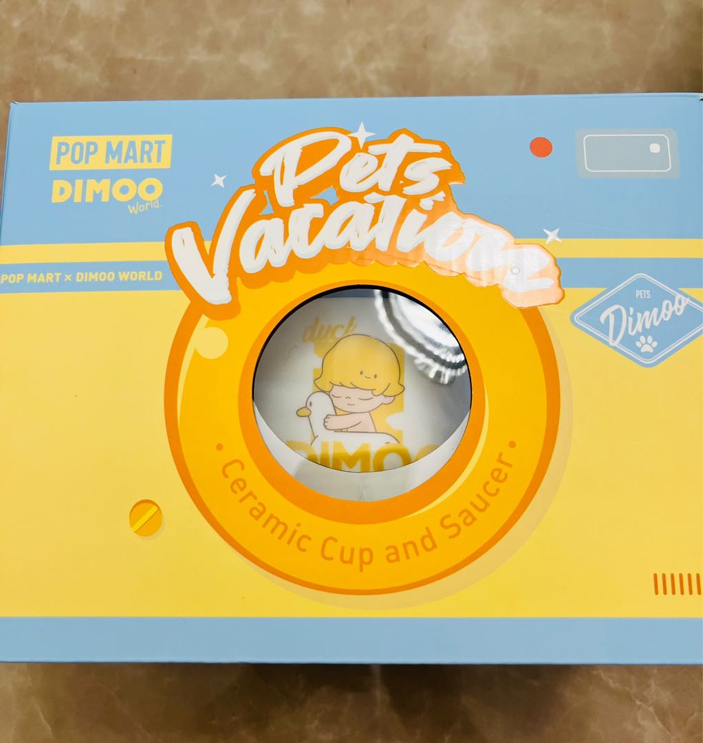 Dimoo pet vacations captain duck mug cup popmart, Hobbies & Toys, Toys ...