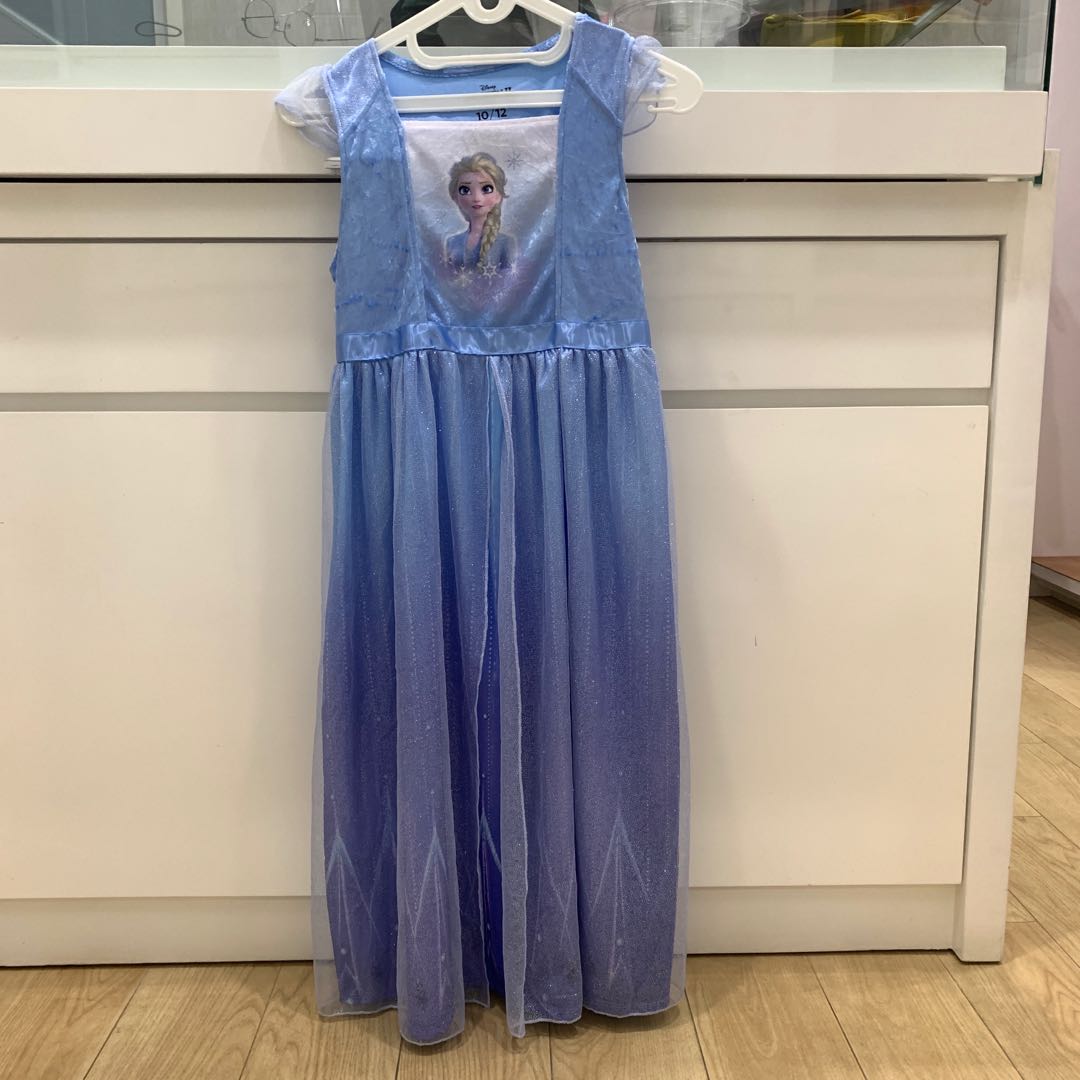 Disney Frozen Dress Elsa Costume, Bayi & Anak, Baju Anak Perempuan, 8 ...