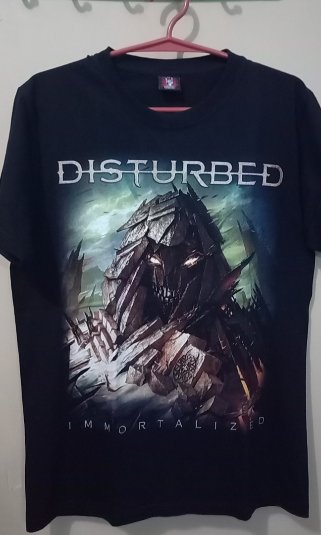 Disturbed band shirt, Men's Fashion, Tops & Sets, Tshirts & Polo Shirts ...