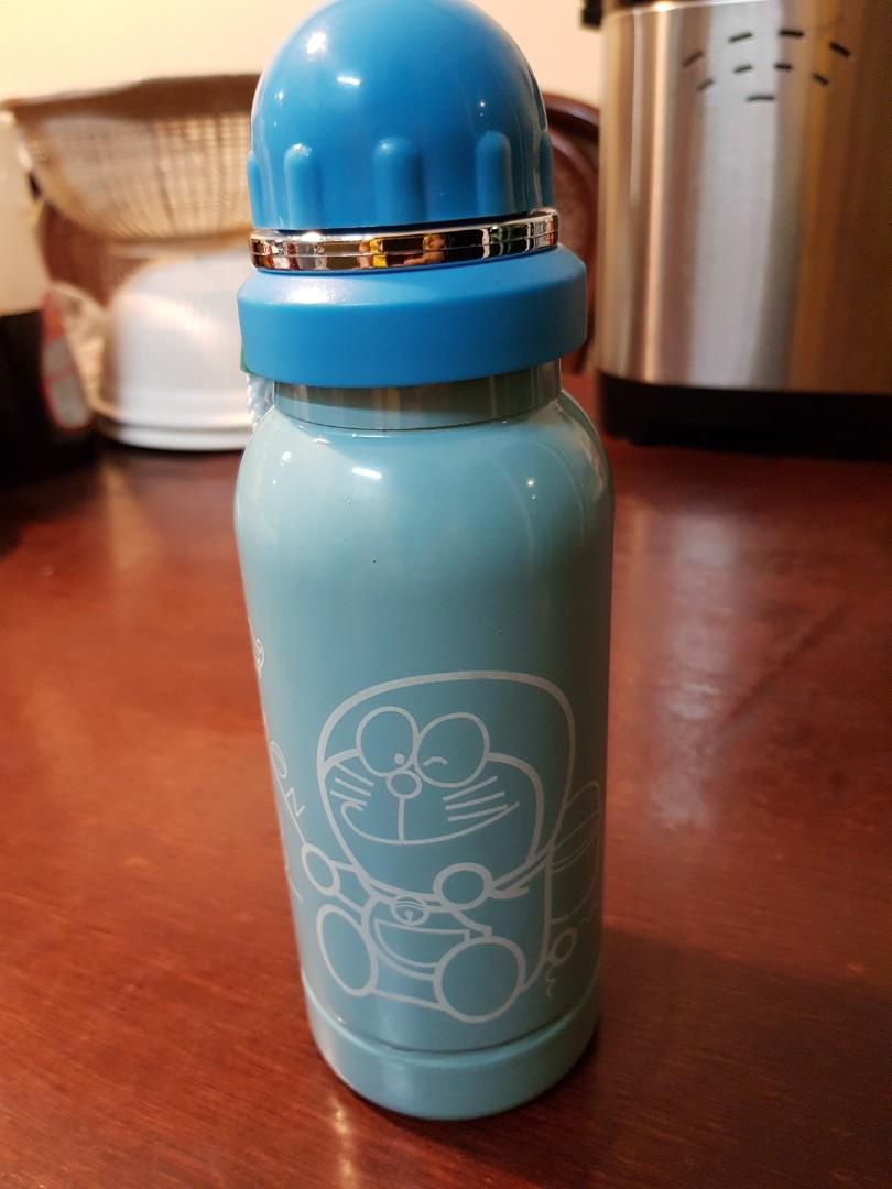 Doraemon stainless steel water bottle, Furniture & Home Living ...