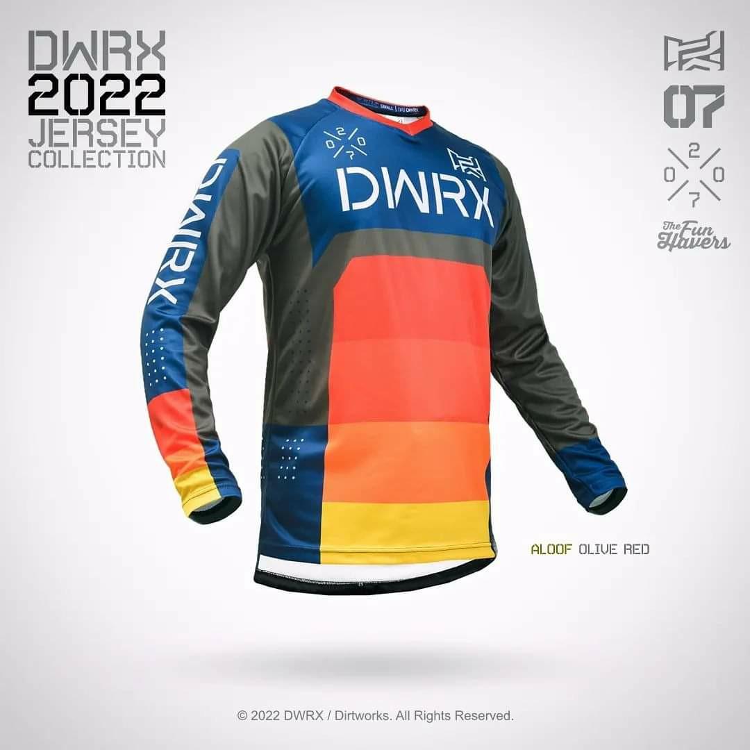 DWRX Aloof Series Long Sleeve Jerseys 2022 Collection, Sports Equipment ...