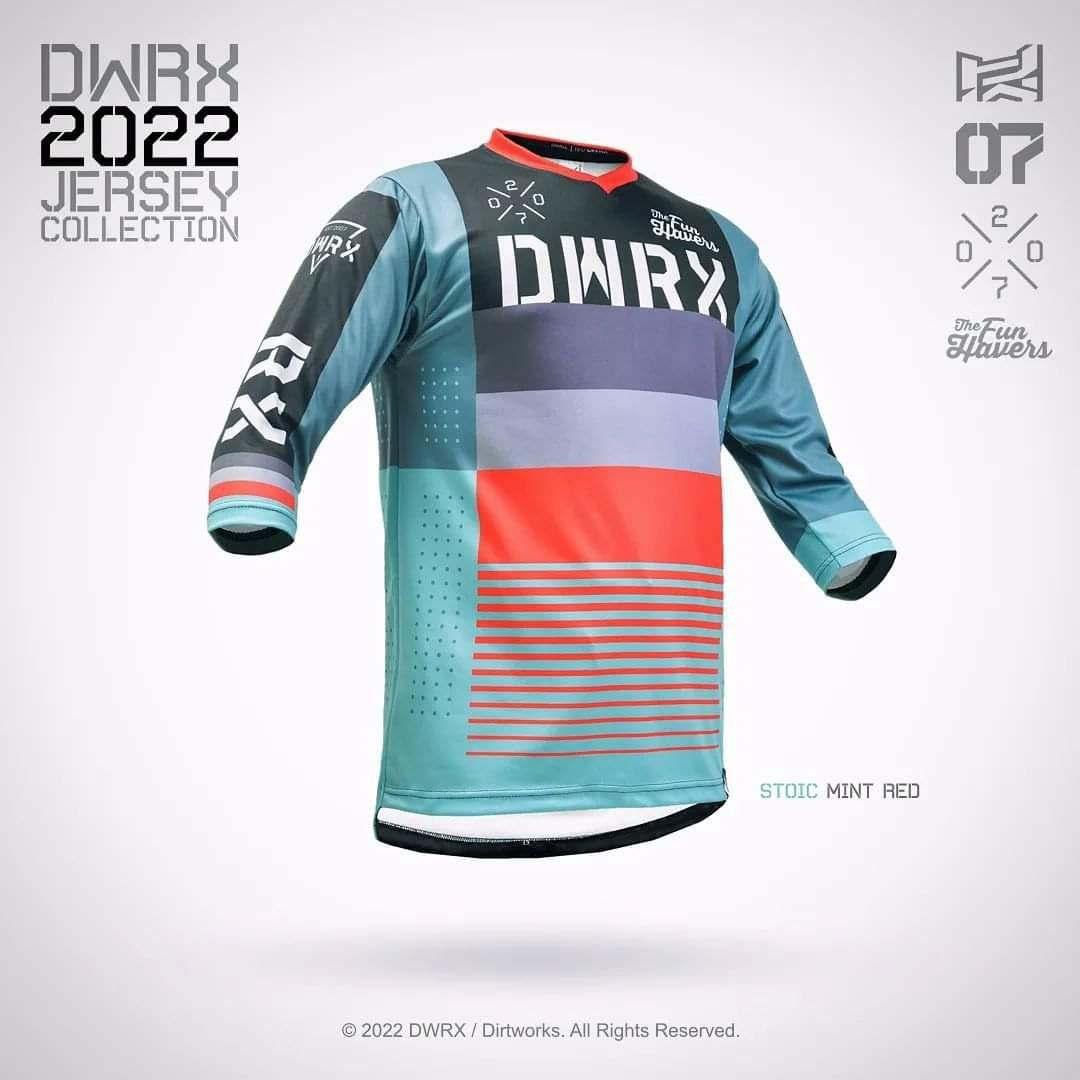 DWRX Stoic Series 3/4 Sleeve Jerseys 2022 Collection, Sports Equipment ...