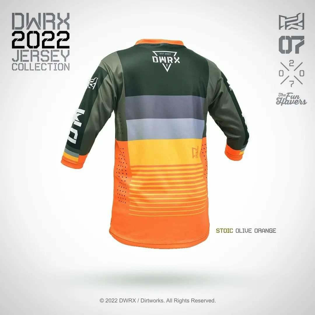 DWRX Stoic Series 3/4 Sleeve Jerseys 2022 Collection, Sports Equipment ...