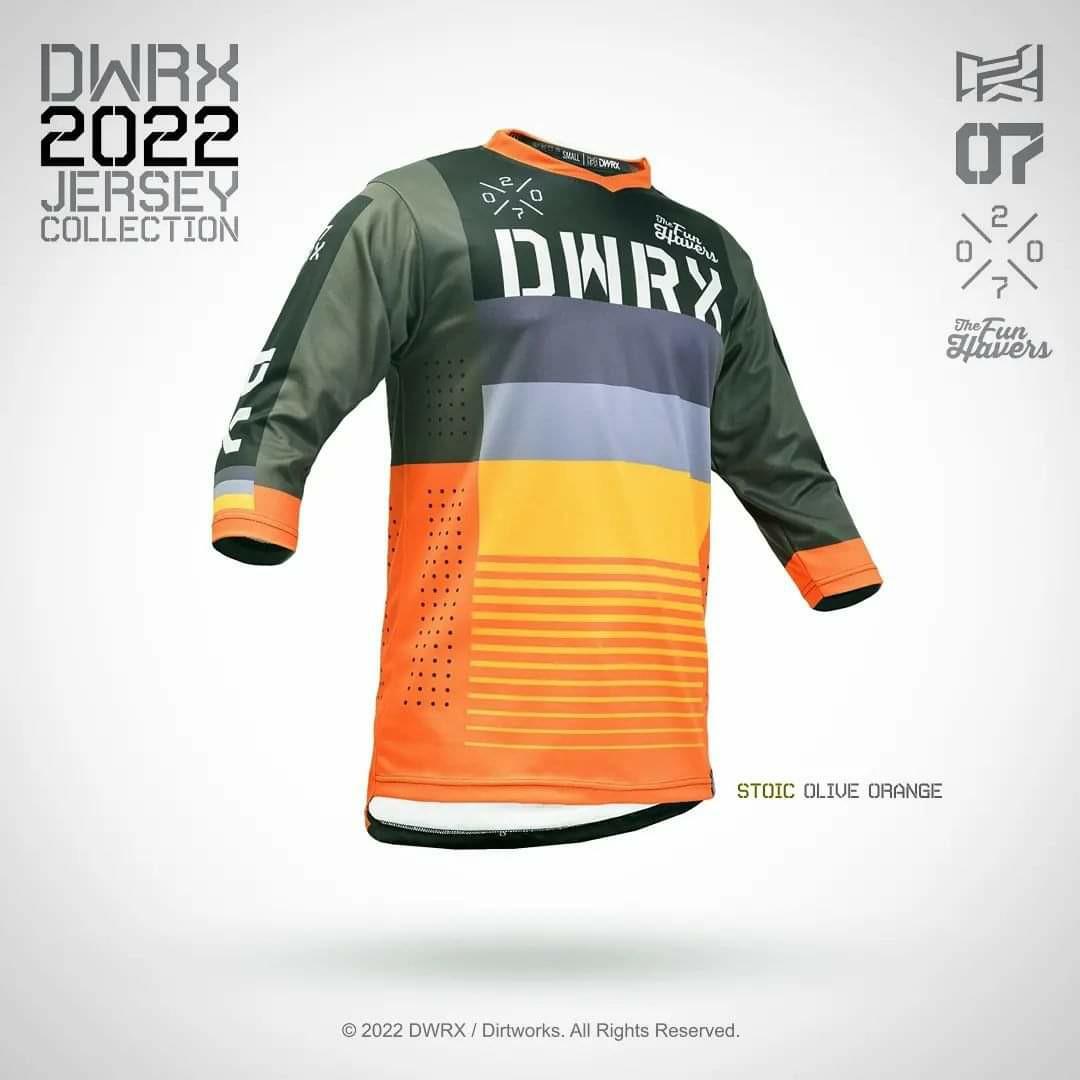 DWRX Stoic Series 3/4 Sleeve Jerseys 2022 Collection, Sports Equipment ...