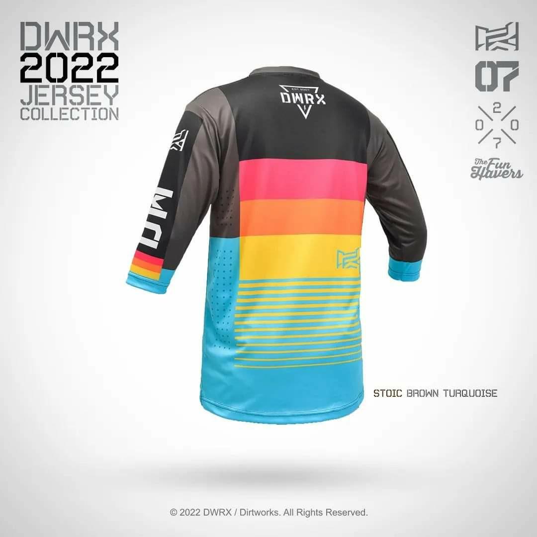 DWRX Stoic Series 3/4 Sleeve Jerseys 2022 Collection, Sports Equipment ...