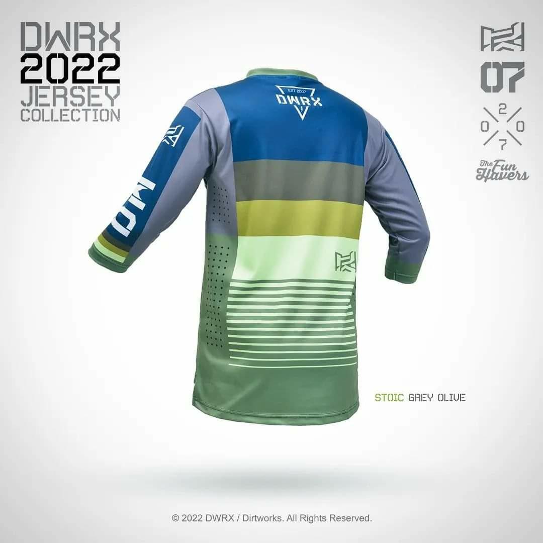 DWRX Stoic Series 3/4 Sleeve Jerseys 2022 Collection, Sports Equipment ...