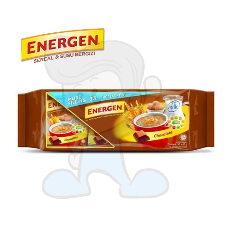 Energen Choco Cereal Drink (30 x 40g), Food & Drinks, Beverages on ...
