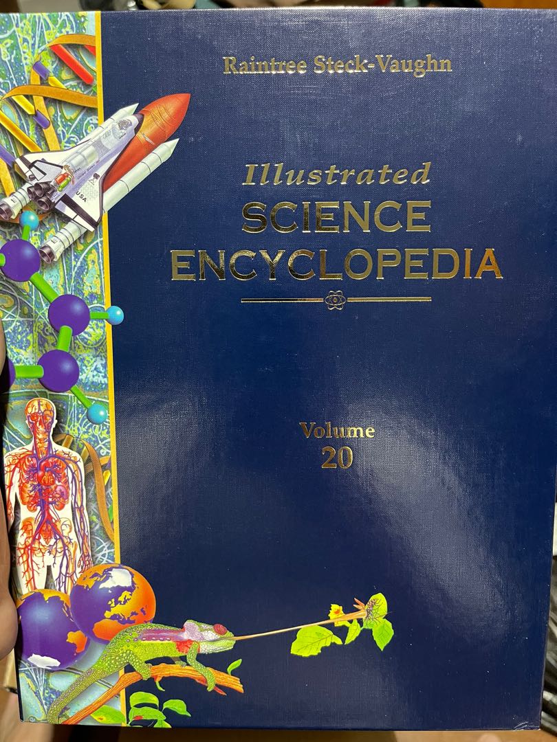 [FULL SET of 24] Illustrated Science Encyclopedia by Raintree Steck ...