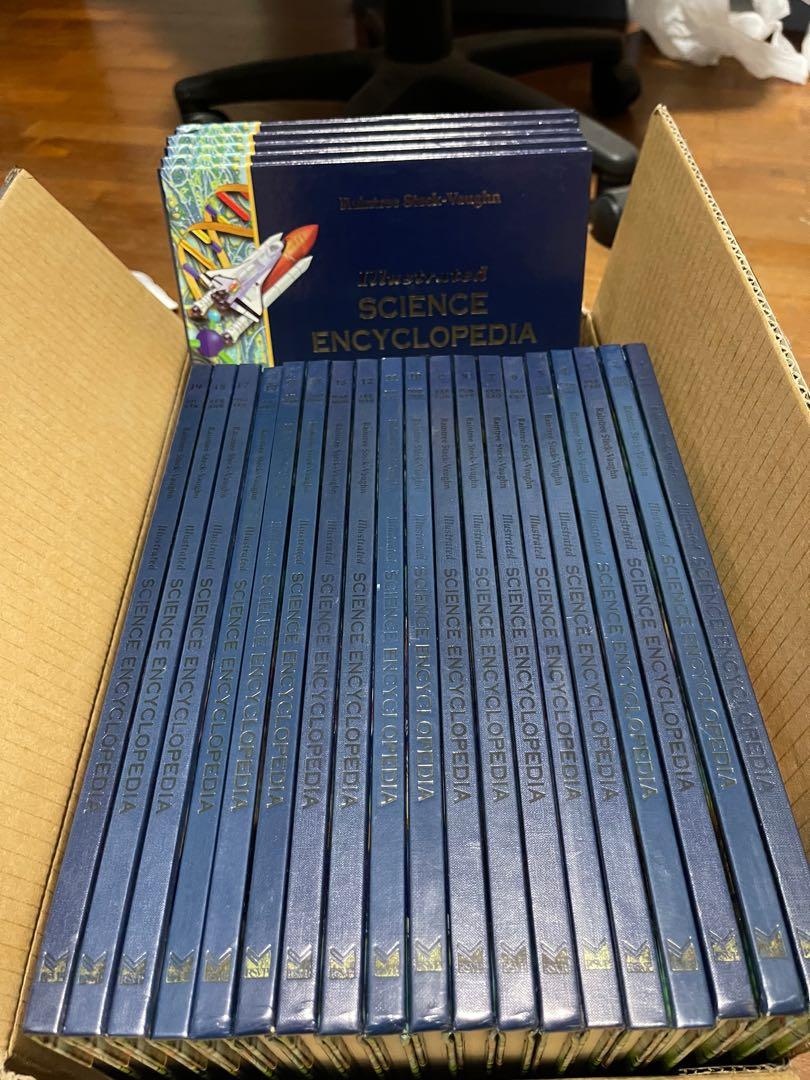 [FULL SET of 24] Illustrated Science Encyclopedia by Raintree Steck ...