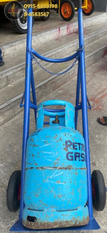 Gas Cylinder Cart Single Cylinder w/ Stand, Commercial & Industrial ...