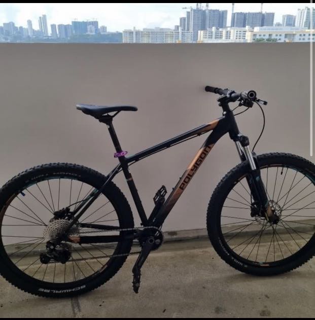 HEAVILY MODDED POLYGON MTB, Sports Equipment, Bicycles & Parts ...