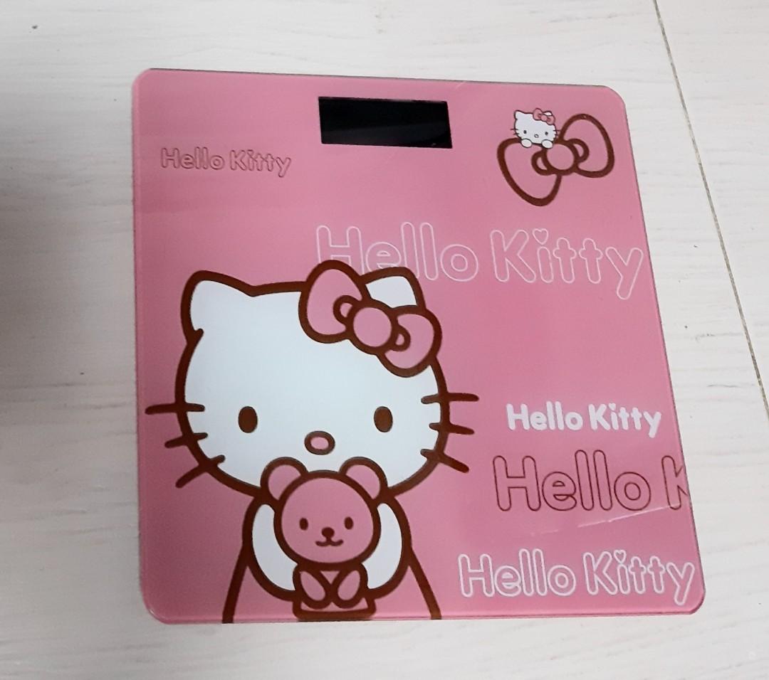 Hello Kitty weighing machine, Health & Nutrition, Health Monitors ...