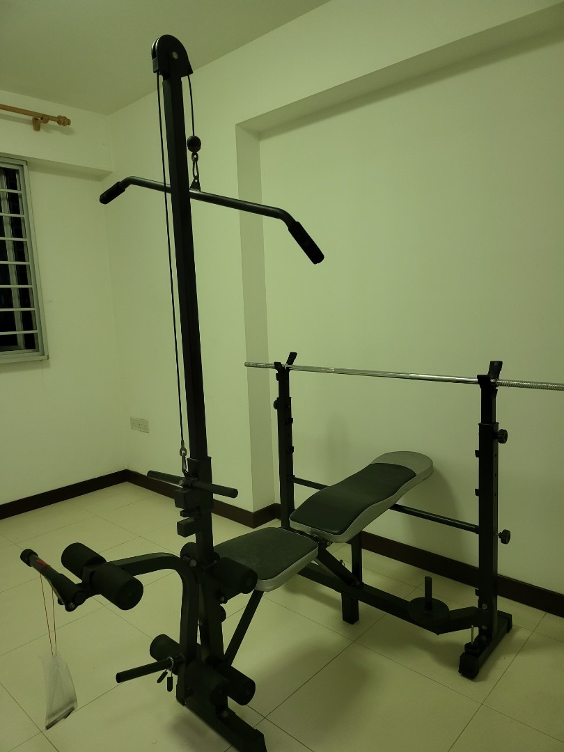 Home gym set, Sports Equipment, Exercise & Fitness, Weights & Dumbbells ...
