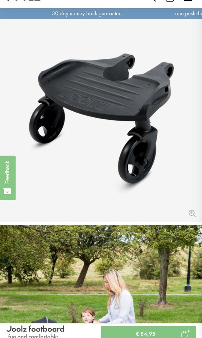 Joolz footboard stand standing board safety safest design of all for ...