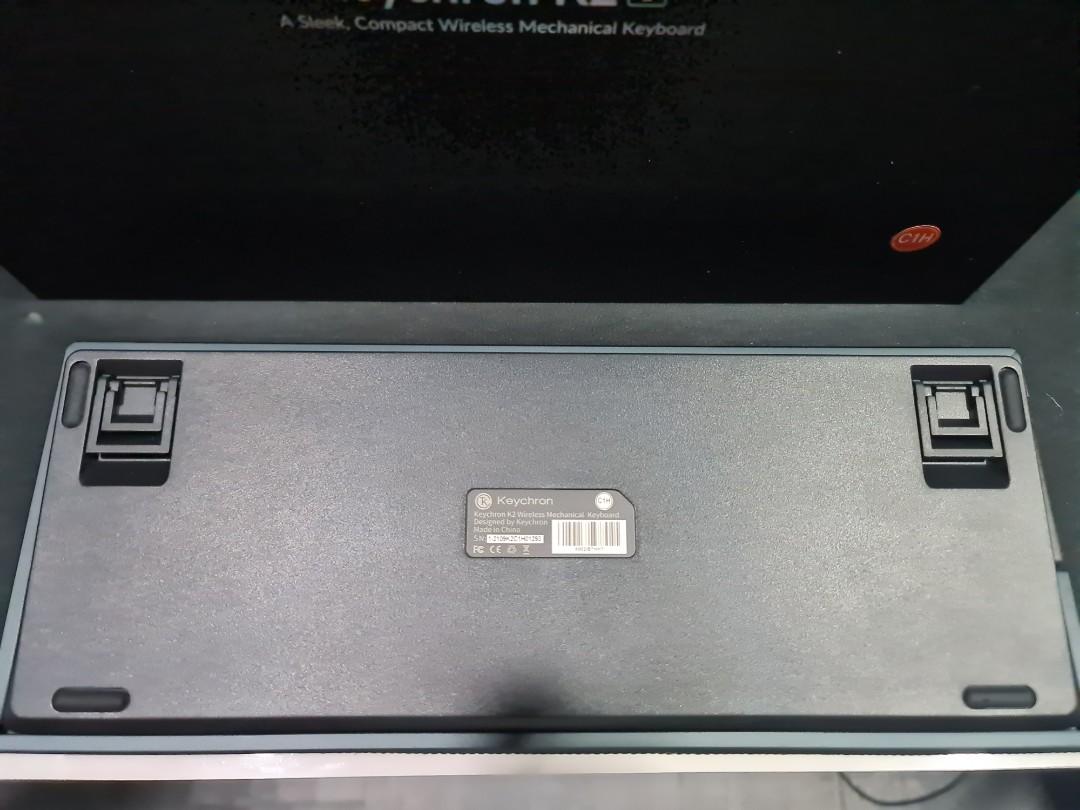 Keychron k2 v2 hotswappable RGB aluminum frame red switch, Computers ...