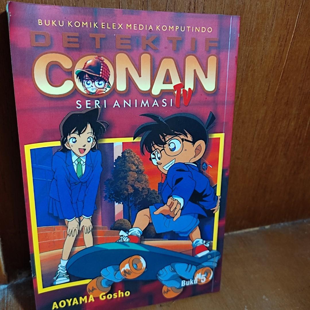 Komik/Manga Detektif Conan Seri Animasi TV Buku 5 Full color, Buku & Alat Tulis, Komik dan Manga ...