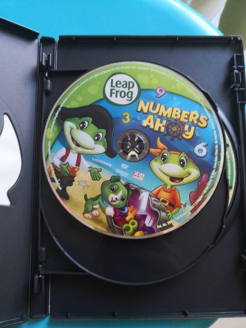 Leapfrog 3 DVD learning collection maths reading ABC phonics, Hobbies ...