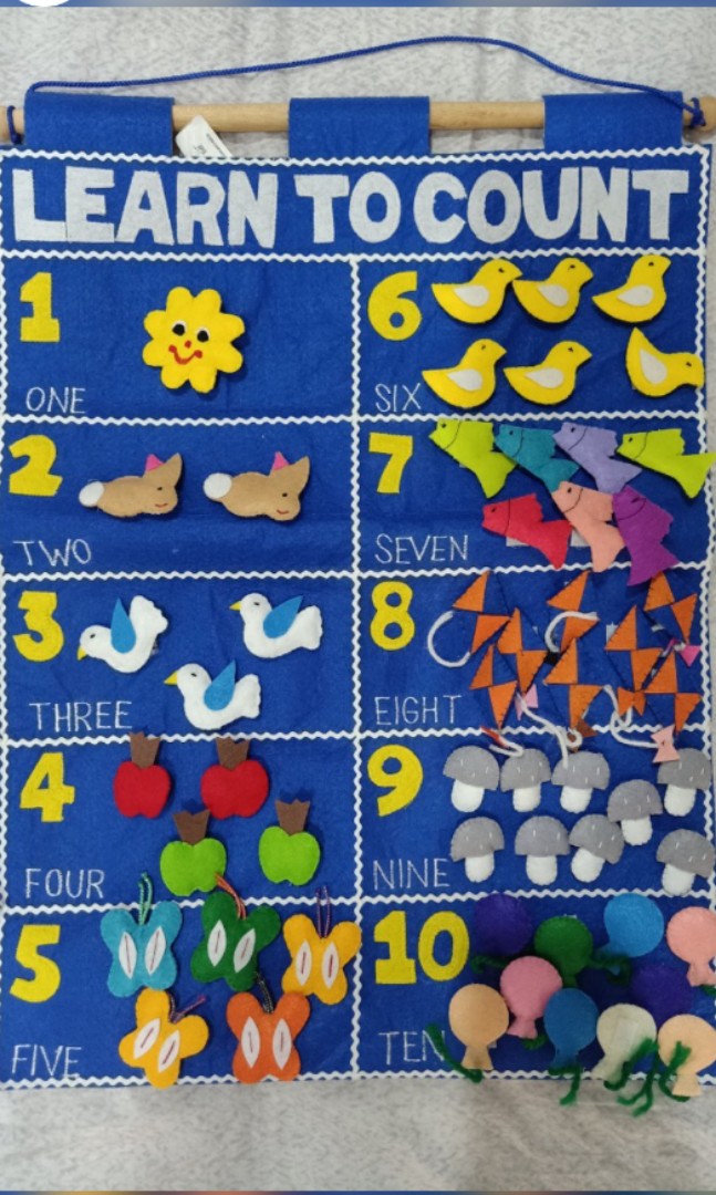 Learn to count, Babies & Kids, Infant Playtime on Carousell