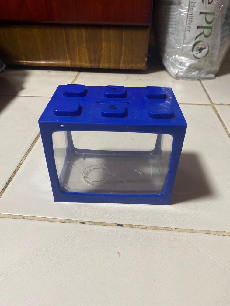Lego Betta Tank 12.5cm x 8.5cm x 10cm, Pet Supplies, Homes & Other Pet ...