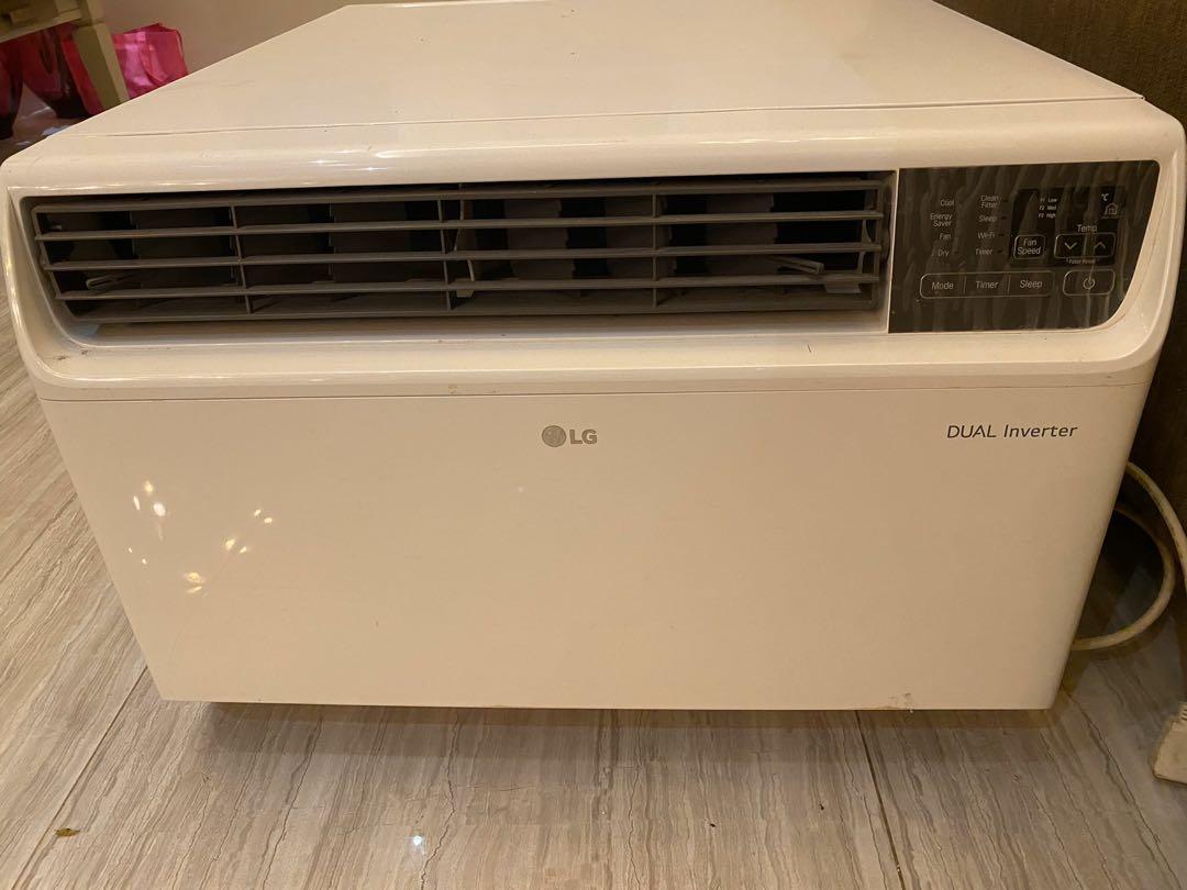 LG inverter window type Aircon, TV & Home Appliances, Air Conditioning ...