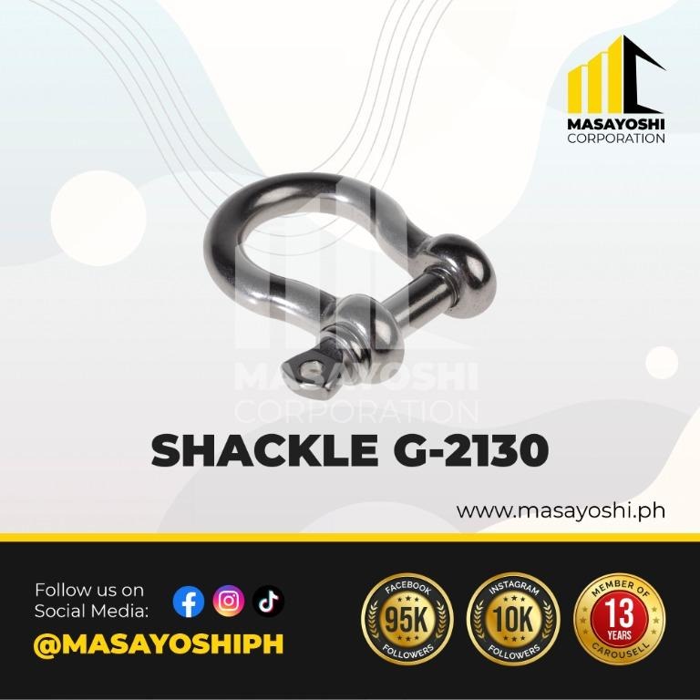 Lifting Shackle G-2130 G-3-009| Lifter | Lifting | Anchor | Hook ...