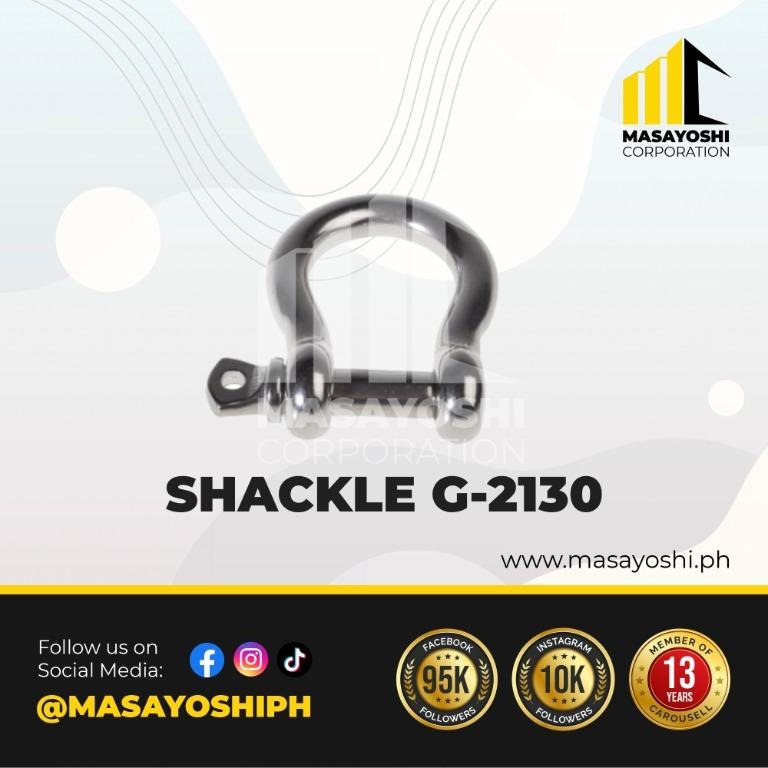 Lifting Shackle G-2130 G-3-010 | Lifter | Lifting | Anchor | Bolt Type ...